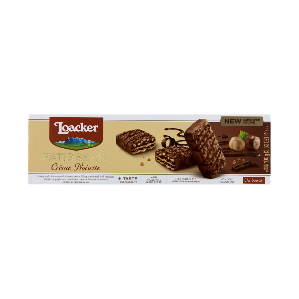 Buy Loacker Gran Pasticceria Creme Noisette Chocolate Wafer Biscuit ...