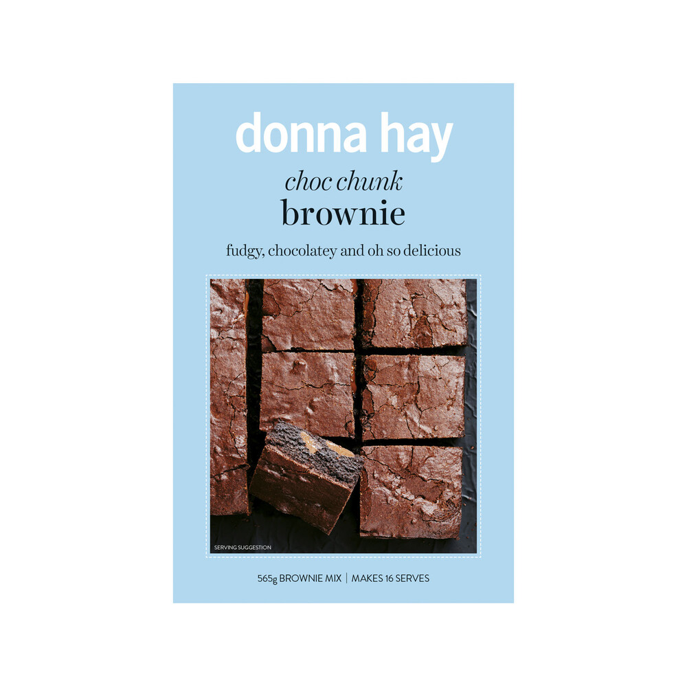 Buy Donna Hay Premium Molten Choc Chunk Brownie 565g Coles