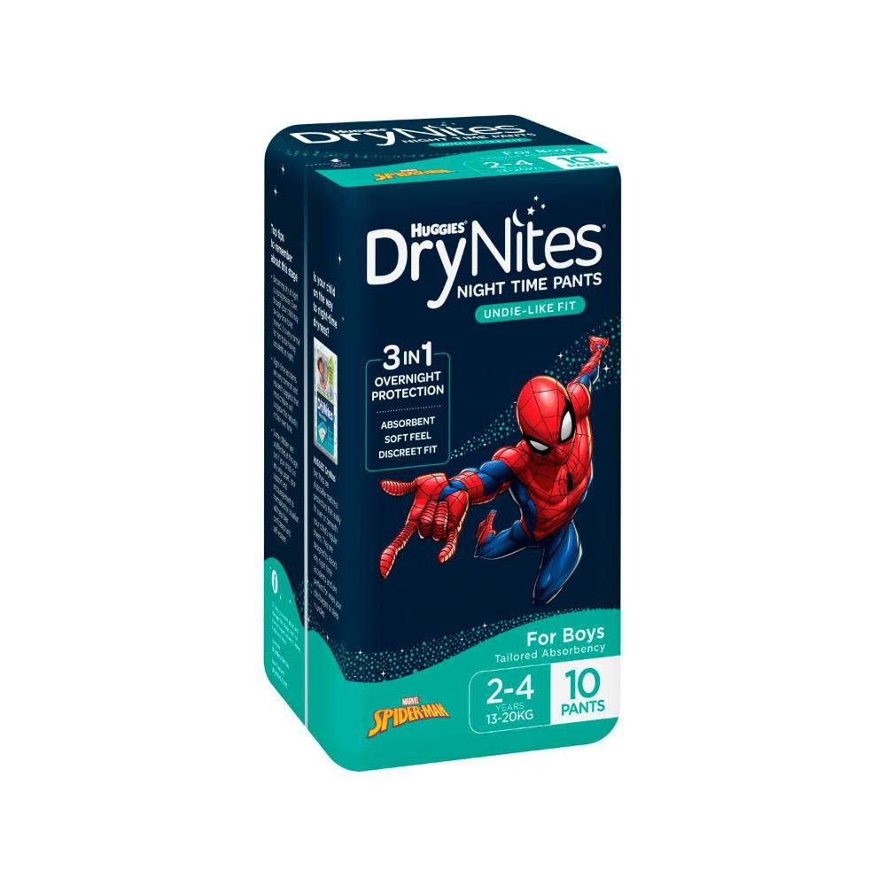 Buy DryNites Night Time Pants For Boys 2-4 Years (13-20kg) 10 pack | Coles