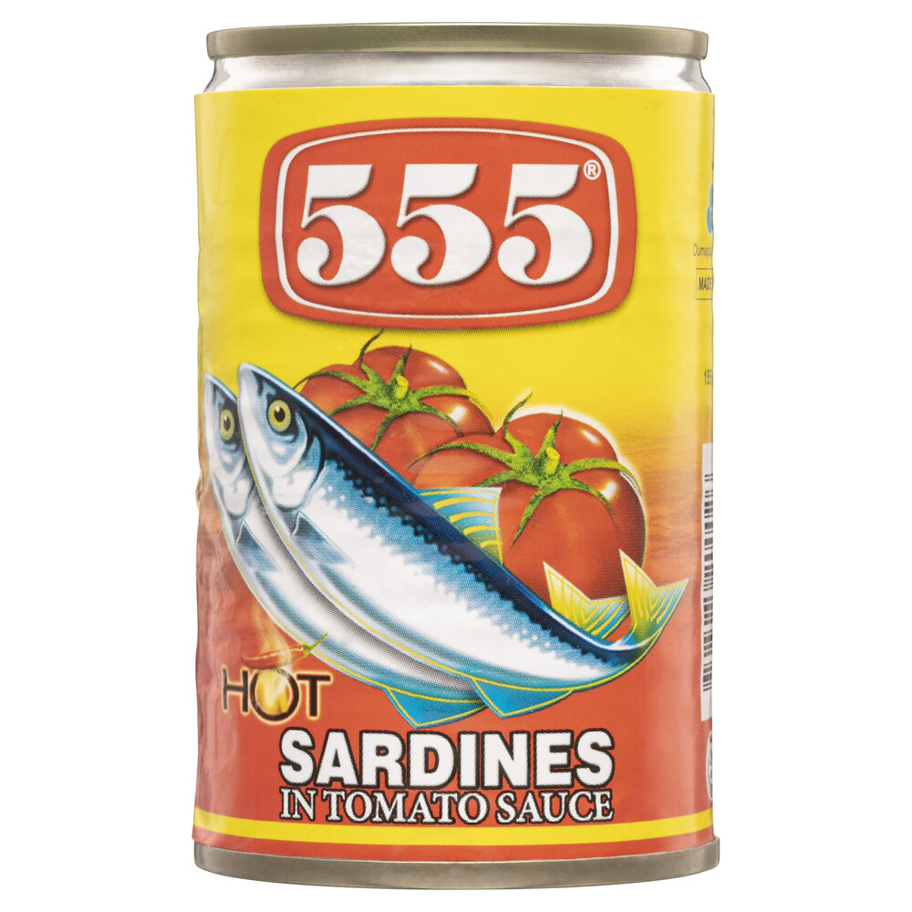 Buy 555 Sardines In Tomato Sauce Chilli 155g | Coles