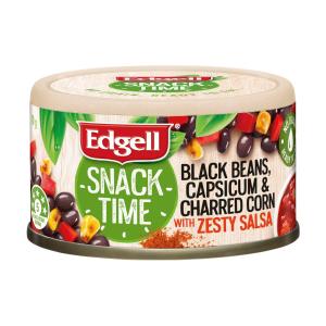 Buy Edgell Snack Time Black Beans Capsicum & Charred Corn With Zesty ...