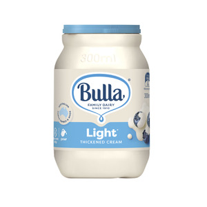 Calories in Bulla Light Thickened Cream (18% Milk Fat) Calorie Counter ...