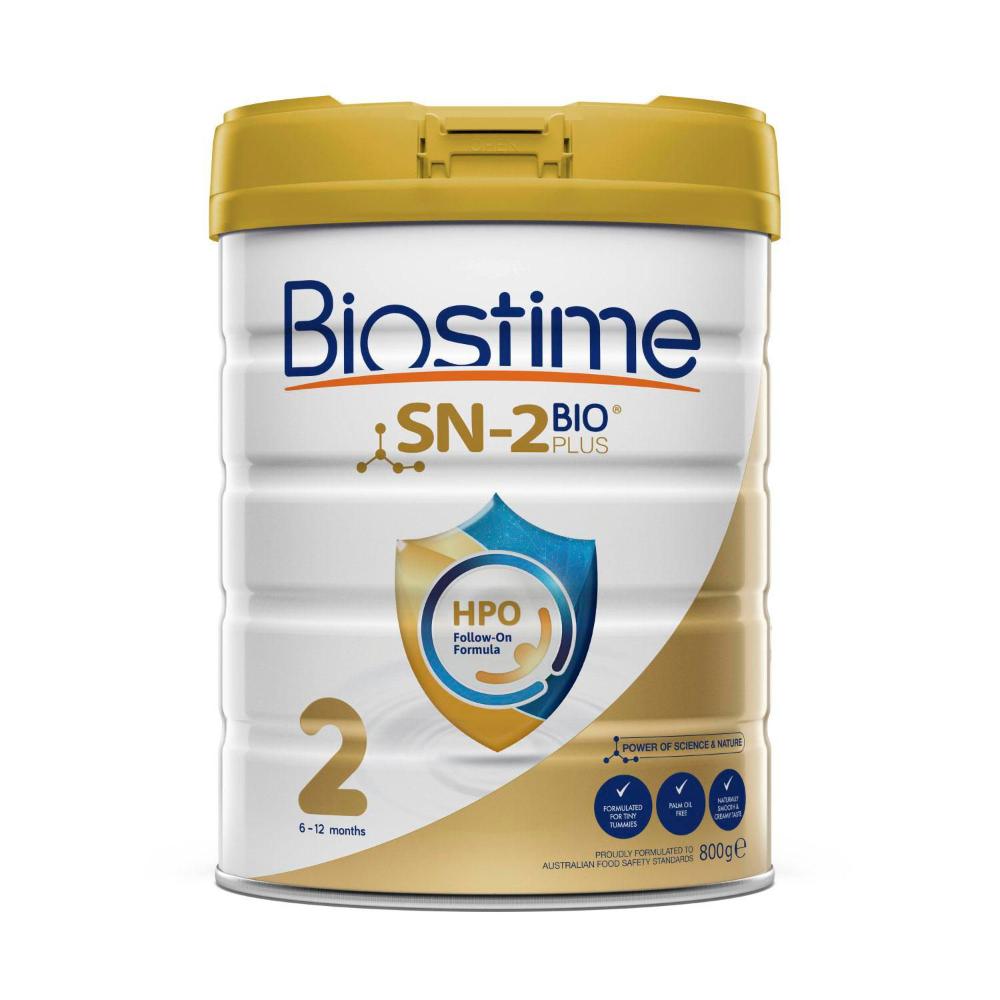 Buy Biostime Sn-2 Bio Plus Hpo Follow-on Formula 6-12 Months 800g | Coles