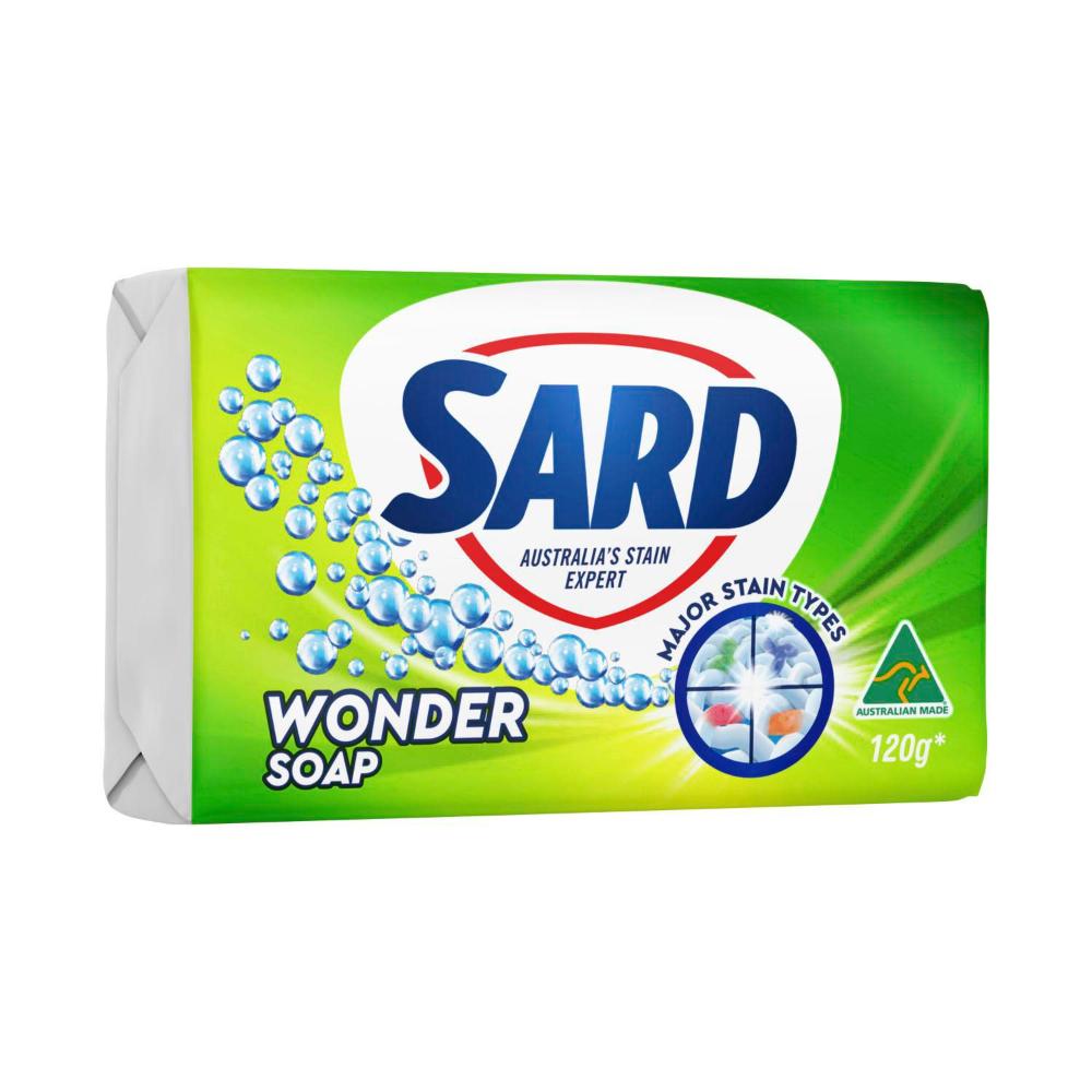 Buy Sard Wonder Soap Laundry Bar Eucalyptus 120g | Coles