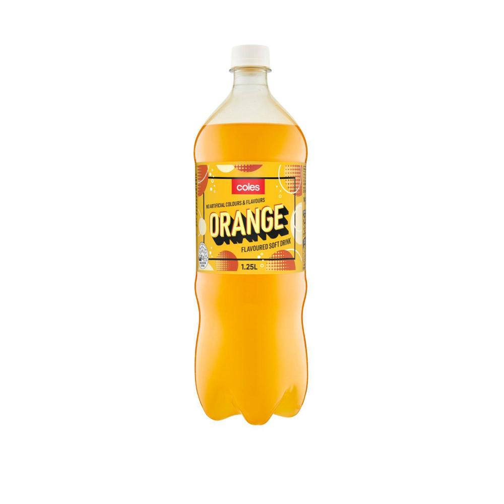 Buy Coles Soft Drink Orange 1.25L | Coles