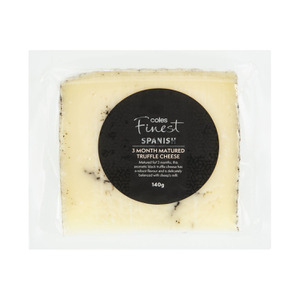 Buy Coles Finest Spanish Truffle Cheese 140g | Coles