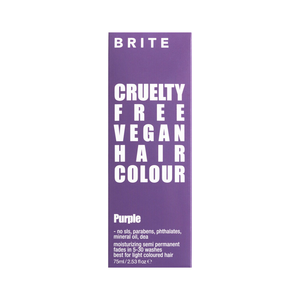 Buy Brite Semi Permanent Colour Purple 75mL | Coles