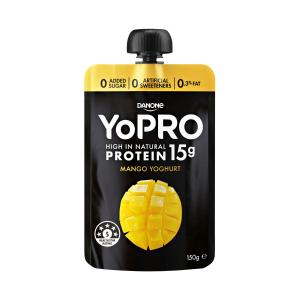Buy Danone YoPro Pouch Mango 150g | Coles