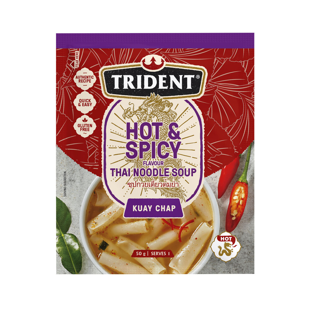 Buy Trident Thai Hot Spicy Soup Packet 50g | Coles