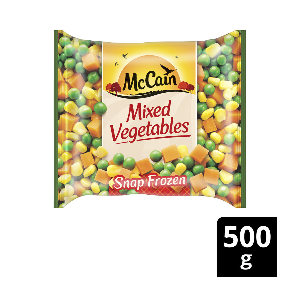 Buy McCain Frozen Peas Corn & Carrots 500g | Coles
