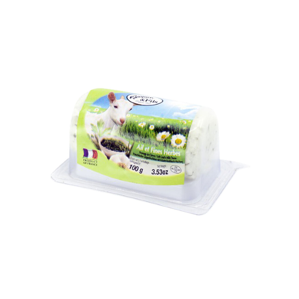 Buy Jacquin Buchette Goat Cheese With Garlic & Herbs 100g | Coles