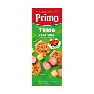 Buy Primo Cabanossi Barbeque Shapes & Tasty Cheese 50g | Coles
