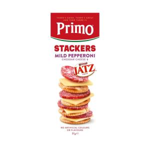 Buy Primo Stackers Mild Pepperoni & Jatz 57g | Coles