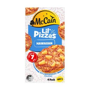 Buy McCain Lil Pizzas Ham & Pineapple 4 Pack 400g | Coles