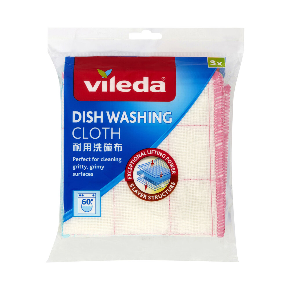 Buy Vileda Dish Washing Cloth 3 pack | Coles