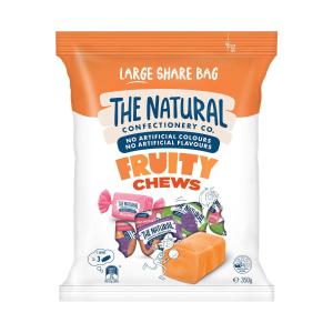 Calories in The Natural Confectionery Co. Fruity Chews calcount