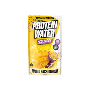 Buy Muscle Nation Protein Water Collagen Powder Tropical 30g | Coles