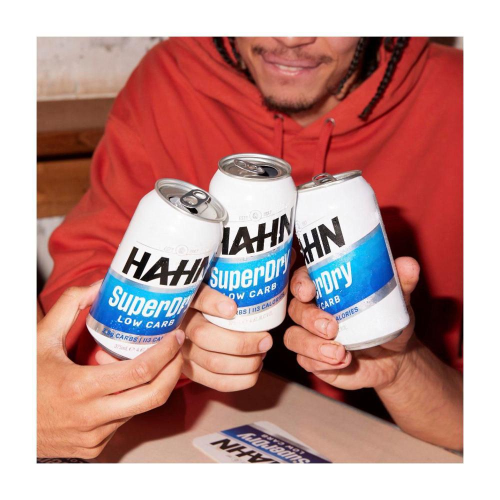 Buy Hahn Super Dry Can 375mL 8 Pack | Coles