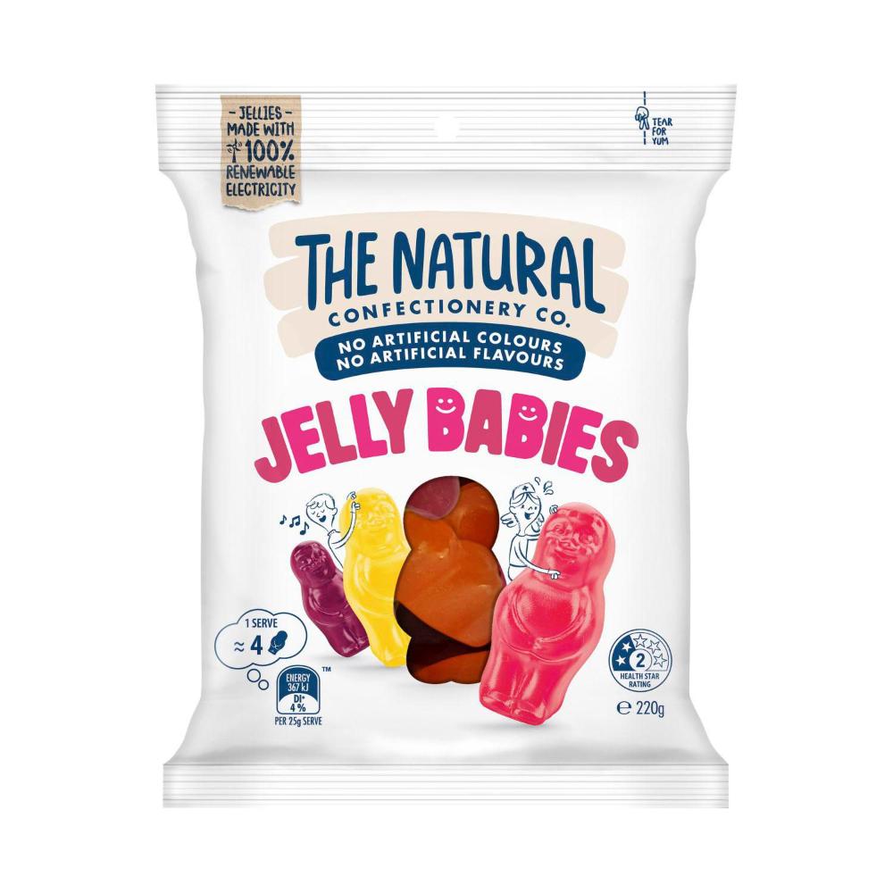 Buy The Natural Confectionery Co. Jelly Babies Lollies 220g | Coles