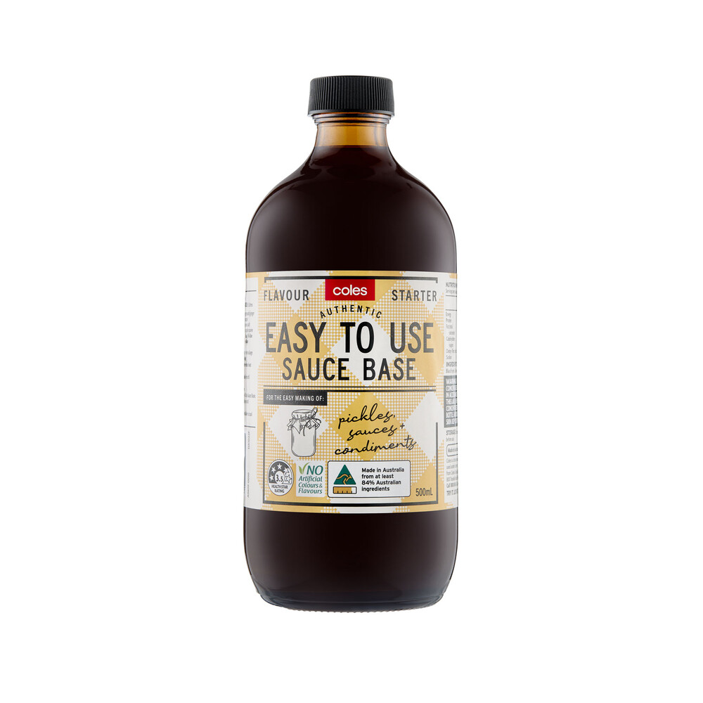 Buy Coles Easy To Use Sauce Base Recipe 500mL | Coles