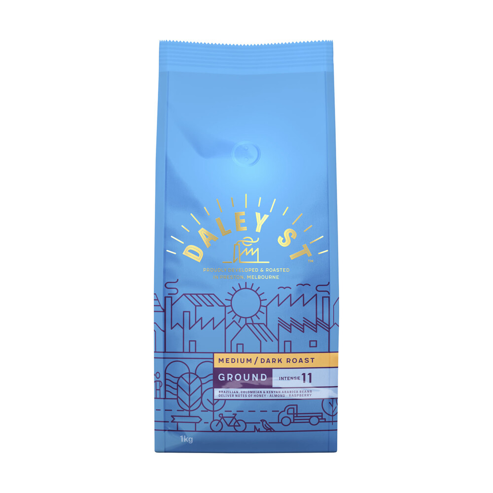 Buy Daley Street Medium/Dark Roast Ground Coffee 1kg | Coles
