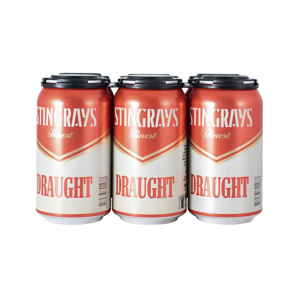 Buy Bodriggy Stingray Draught Can 355mL 6 Pack | Coles