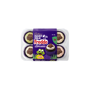 Buy Cadbury Dairy Milk Freddo Cupcakes 6 Pack 270g | Coles