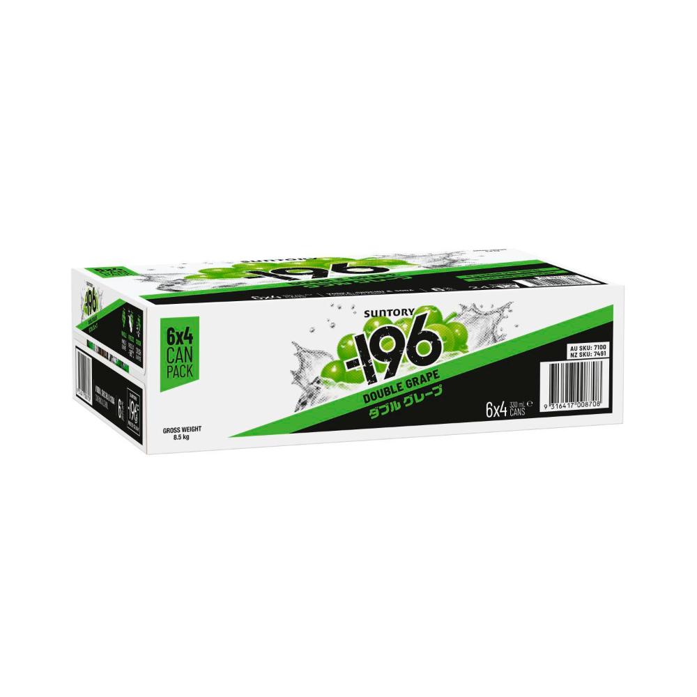 Buy -196 Double Grape 6% Can 330ml 24 Pack | Coles