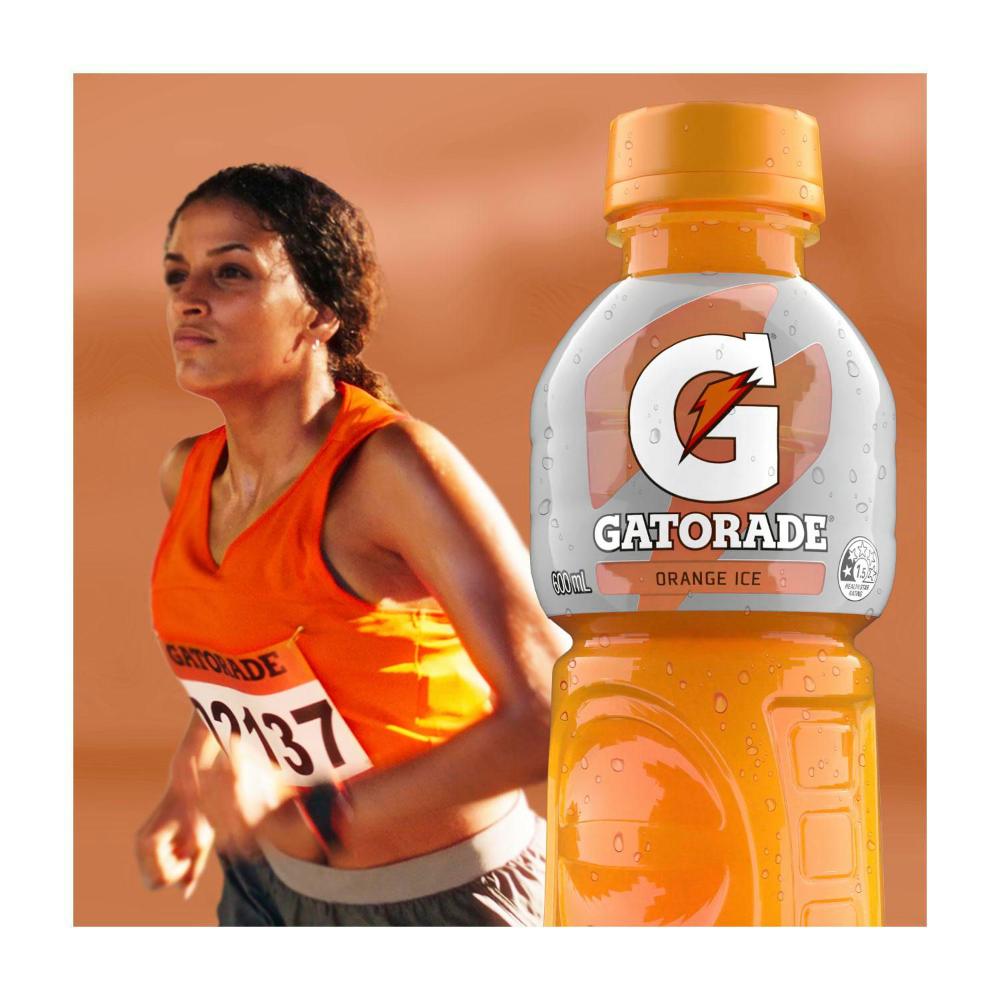 Buy Gatorade Sports Drink Orange Ice 600mL | Coles