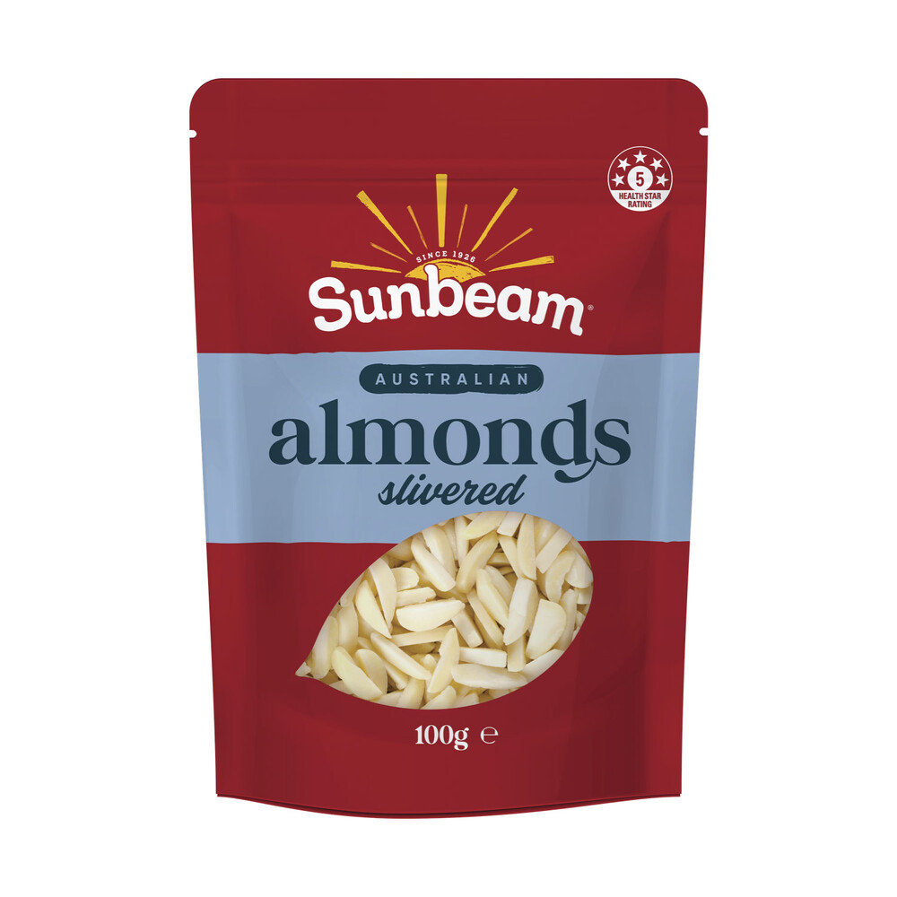 Buy Sunbeam Australian Nuts Slivered Almonds 100g | Coles