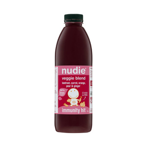 Buy Nudie Immunity Beetroot Carrot Orange Pear Ginger 1L | Coles