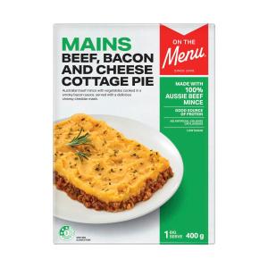 Buy On The Menu Bacon & Cheese Cottage Pie 400g | Coles