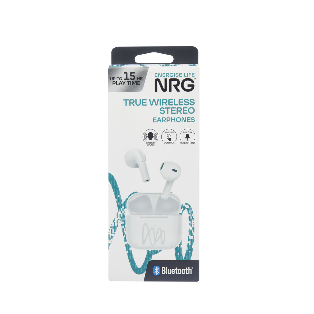 Buy NRG True Wireless Stereo Earphones 1 each | Coles