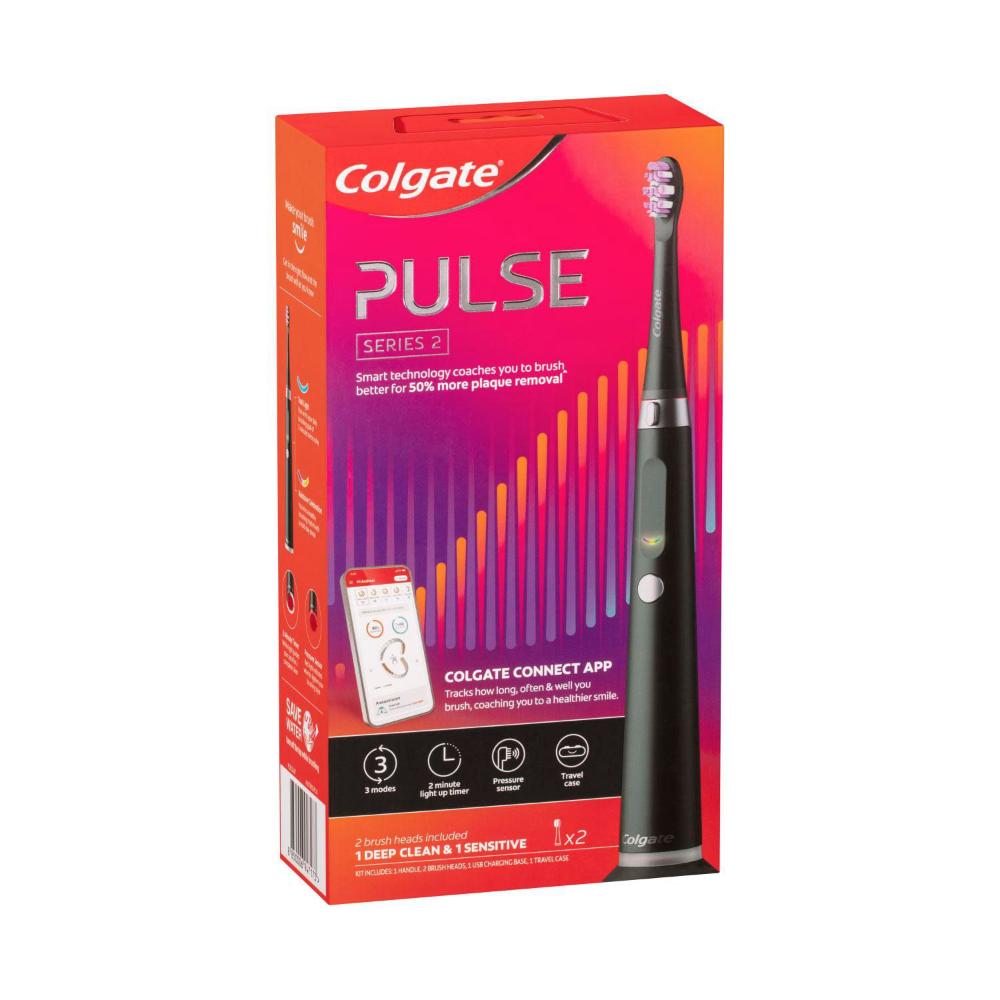 Buy Colgate Pulse Series 2 Electric Toothbrush Sensitive 1 pack | Coles