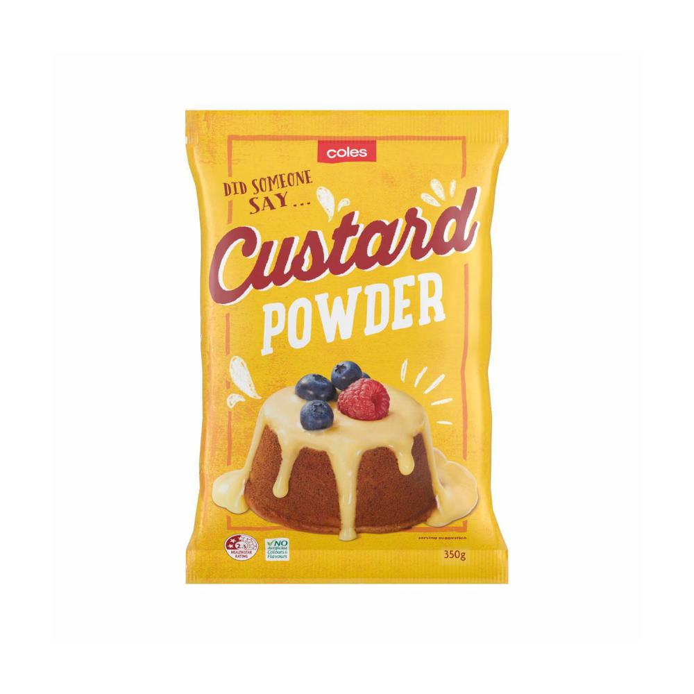 Buy Coles Custard Powder 350g | Coles