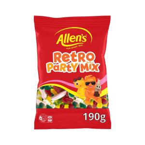 Buy Allen's Lollies Retro Party Mix Lolly Bag 190g | Coles