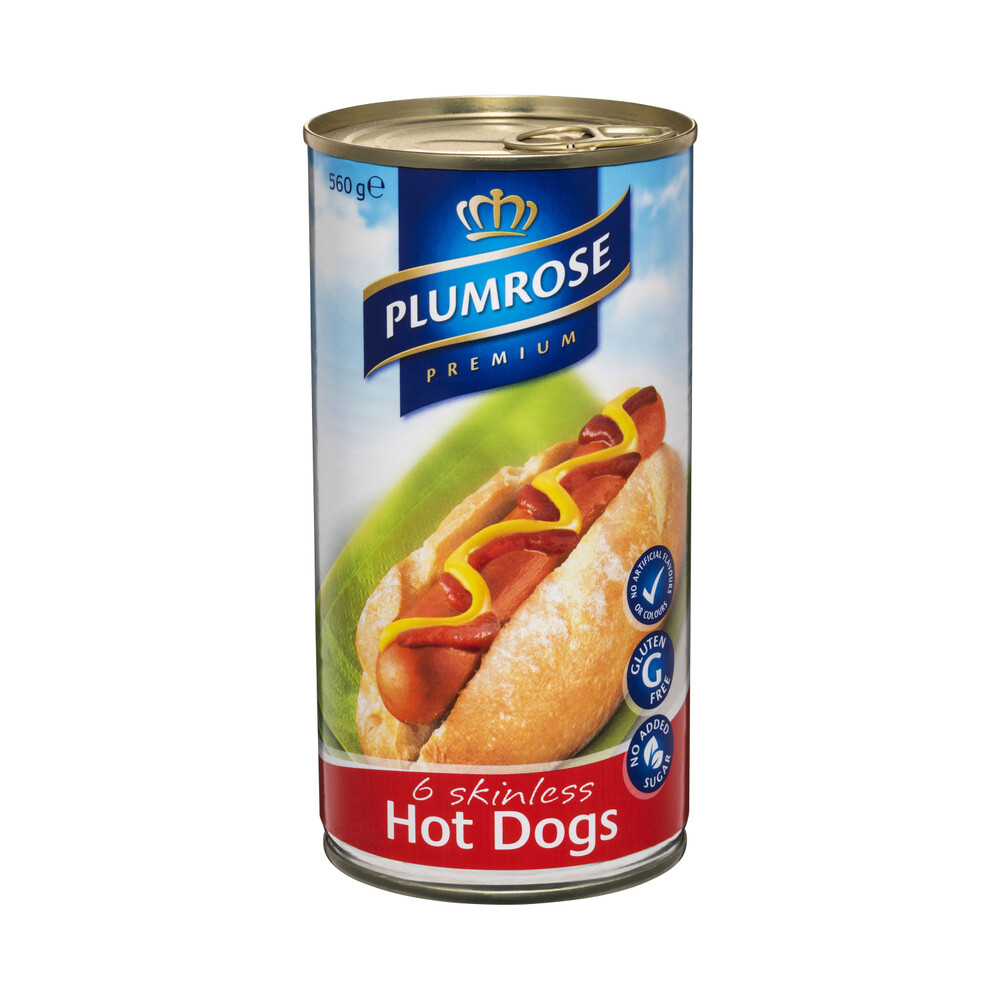 Buy Plumrose Skinless Hot Dog 560g | Coles