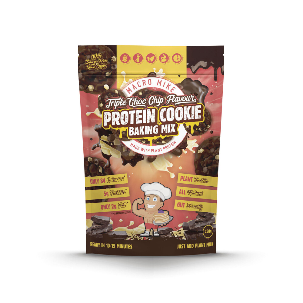 Buy Macro Mike Triple Chocolate Chunk Cookie Baking Mix 250g | Coles