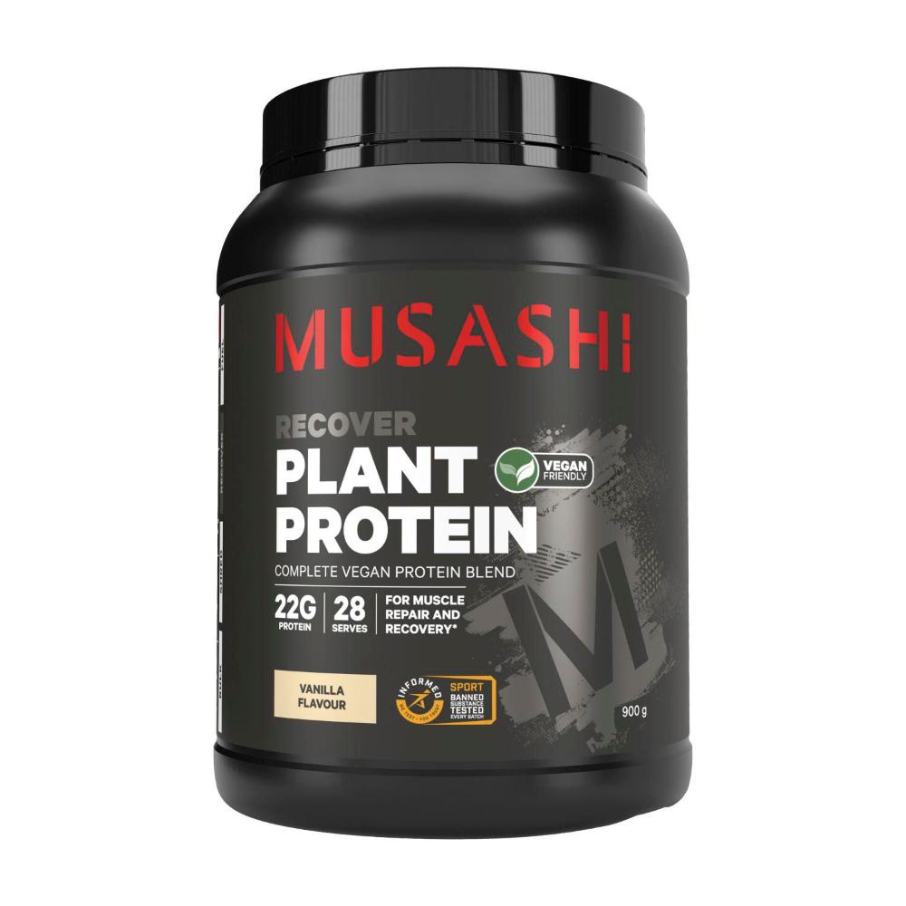 Buy Musashi Plant Protein Plant Protein Powder Vanilla Flavour 900g | Coles