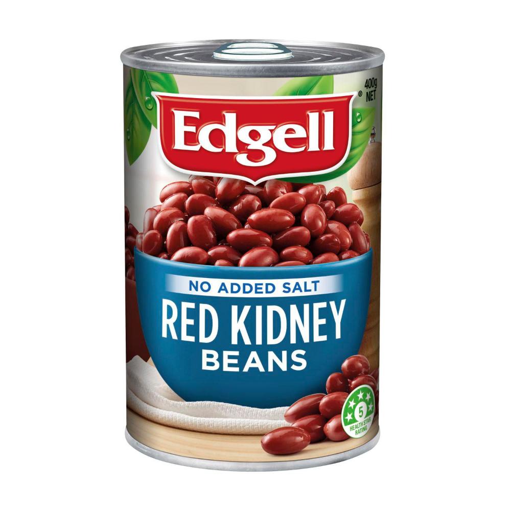 Buy Edgell Beans Red Kidney No Added Salt 400g | Coles