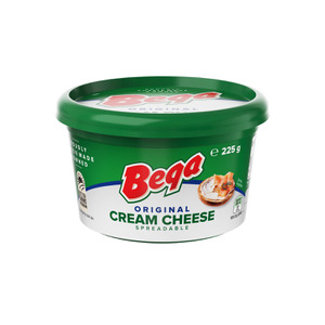 Buy Bega Cream Cheese Spreadable Tub 225g | Coles