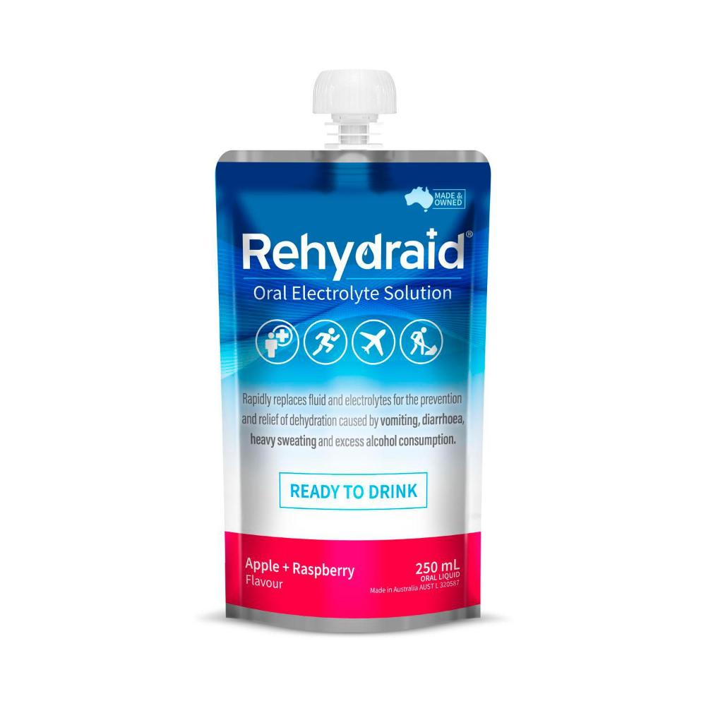 Buy Rehydraid Ready To Drink Apple & Raspberry 250mL | Coles