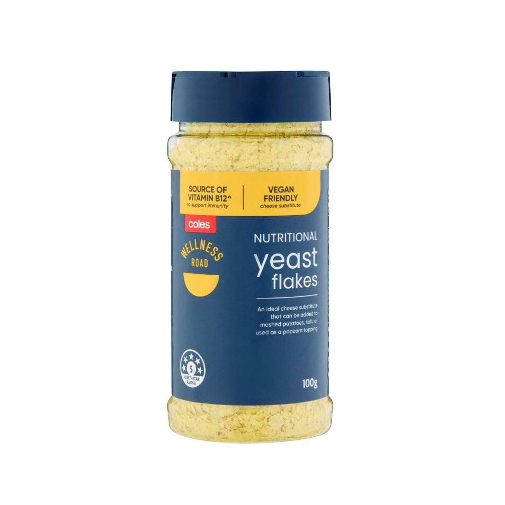 Buy Wellness Road Nutritional Yeast Flakes 100g | Coles