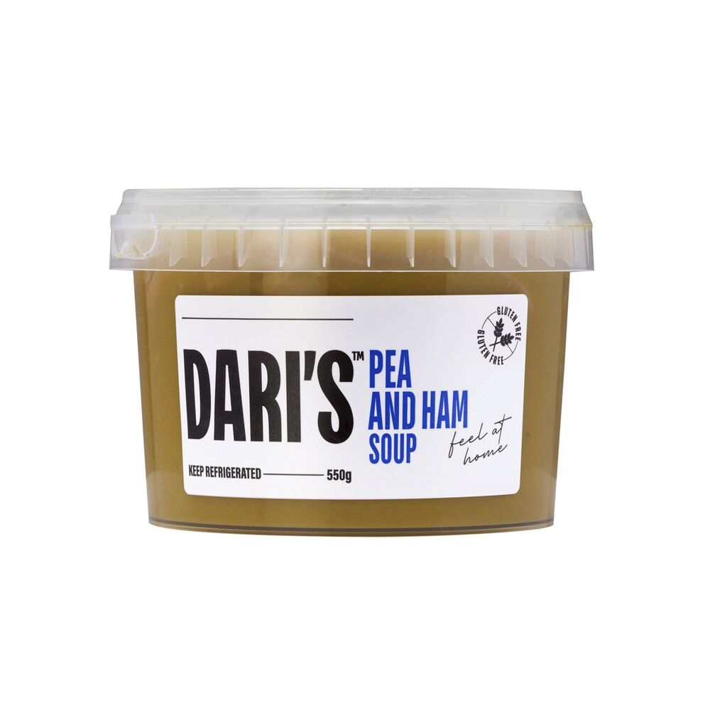 Buy Dari's Pea & Ham Soup 550g | Coles