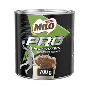 Buy Milo Pro Chocolate Malt Powder Protein Hot Or Cold Drink 700g | Coles