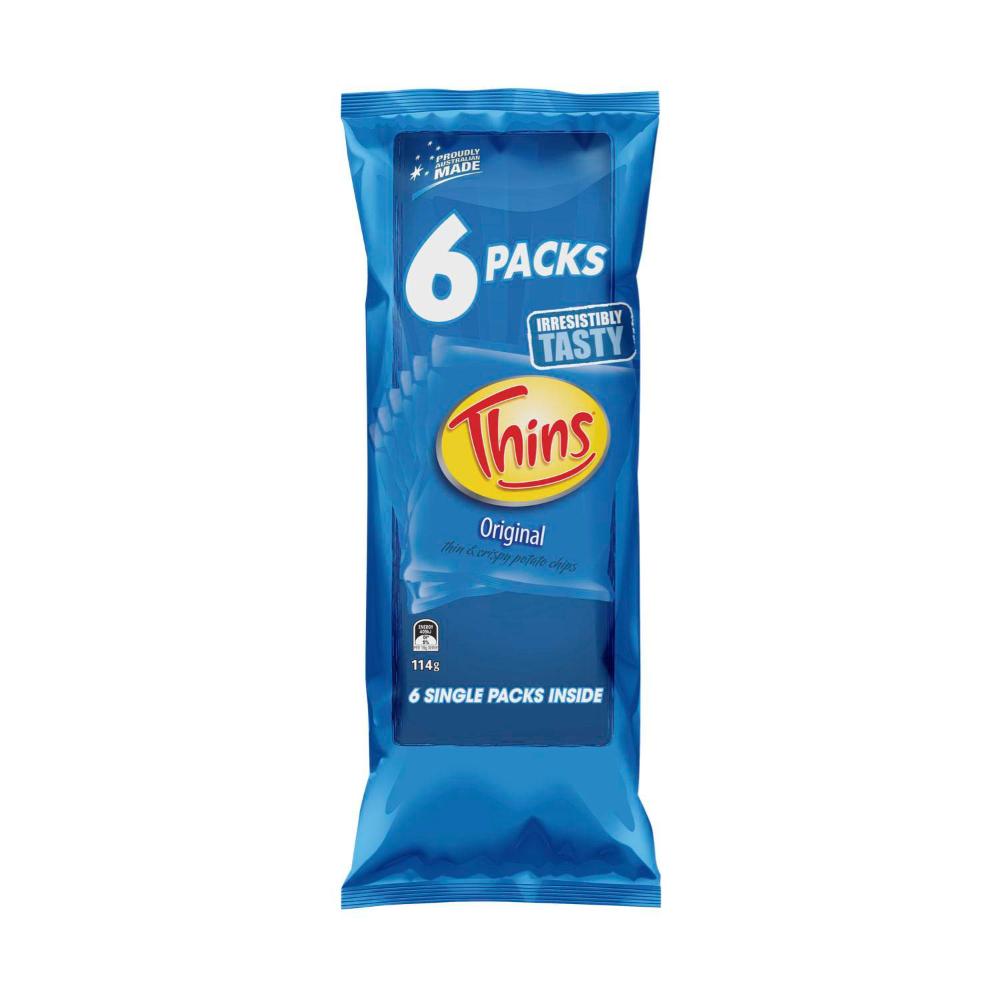 Buy Thins Classic Original 6 Pack 114g | Coles
