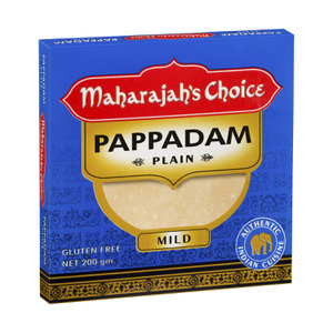 Buy Maharajah's Choice Plain Pappadams 200g | Coles