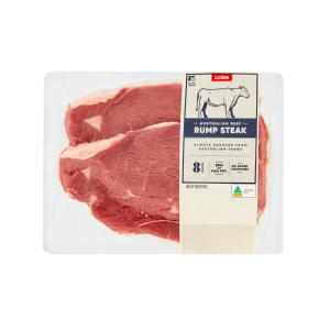 Buy Coles No Added Hormone Beef Rump Steak 500g | Coles