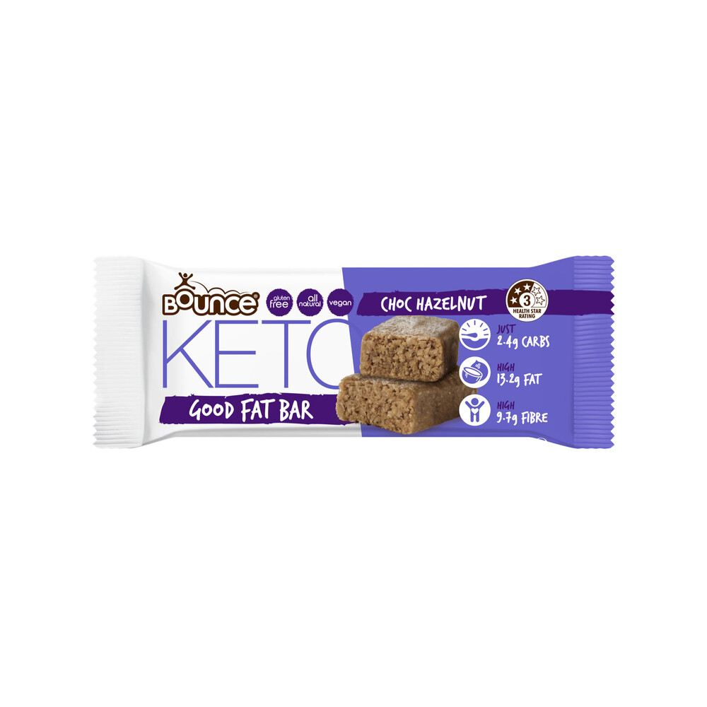 Buy Bounce Keto Good Fat Bar Chocolate Hazelnut 35g | Coles