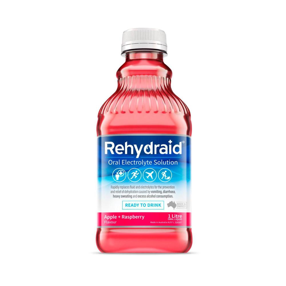Buy Rehydraid Ready To Drink Apple & Raspberry 1L | Coles